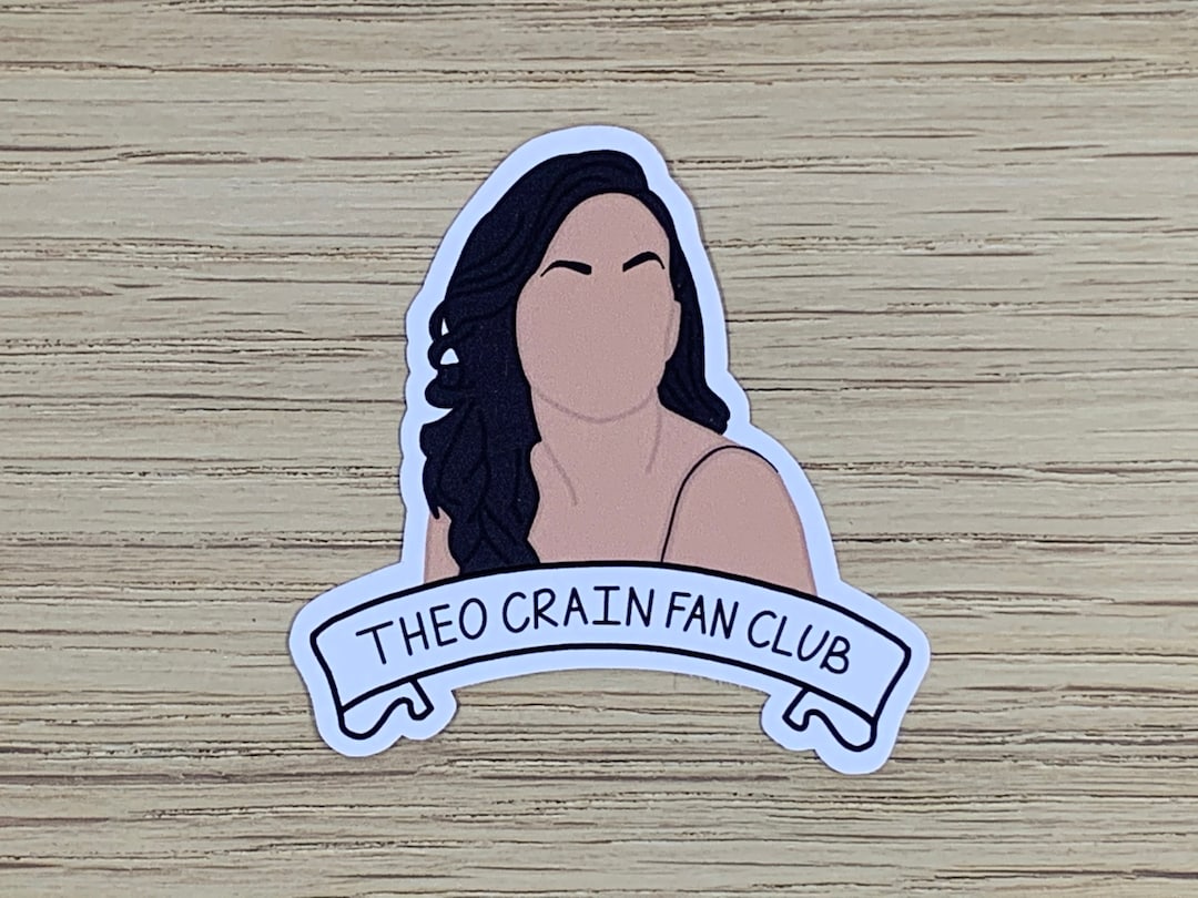 Theo Crain Fan Club Sticker - Etsy
