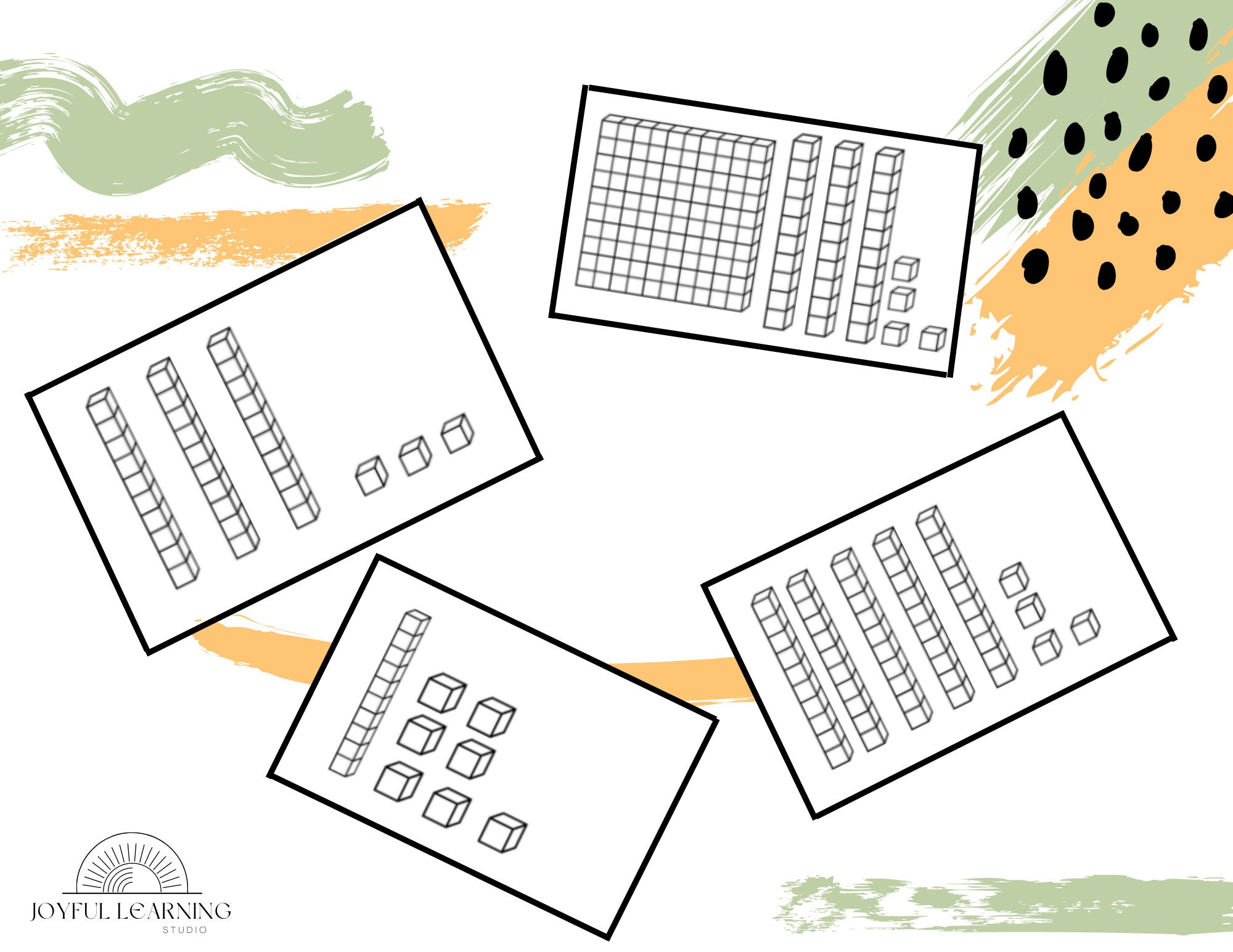 Place Value Math War Game Instant Download PDF File Homeschool and Math ...