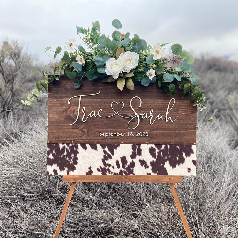 Rustic Wedding Signs - Etsy