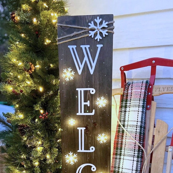 Winter Porch Signs - Etsy