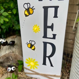 LED Lighted Hello Summer Bee Welcome Sign for Front Porch, Hello Summer ...