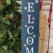 LED Lighted Winter Snowman Welcome Sign for Front Porch Light - Etsy