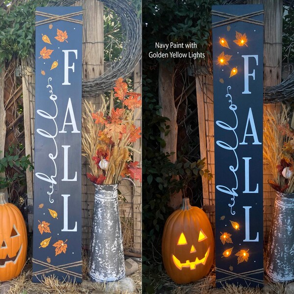 Fall Porch Signs - Etsy
