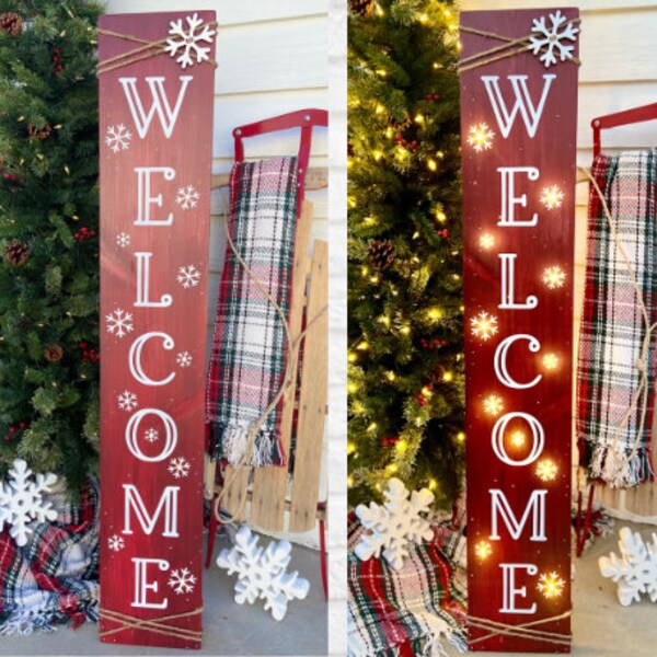 Winter Porch Signs - Etsy