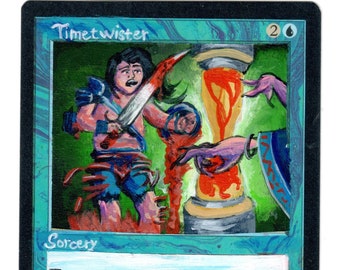 Tayam Luminous Enigma Altered Full Art Painted MTG Magic Commander EDH Birthday Gift Pimp ...