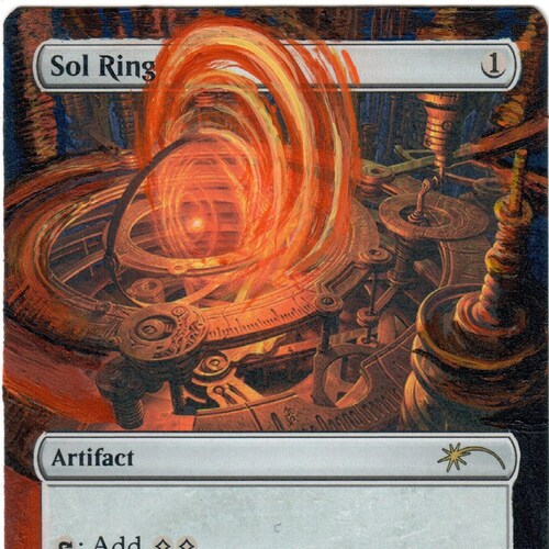 Sol Ring Altered Full Art MTG Magic Commander Deck Nerd - Etsy