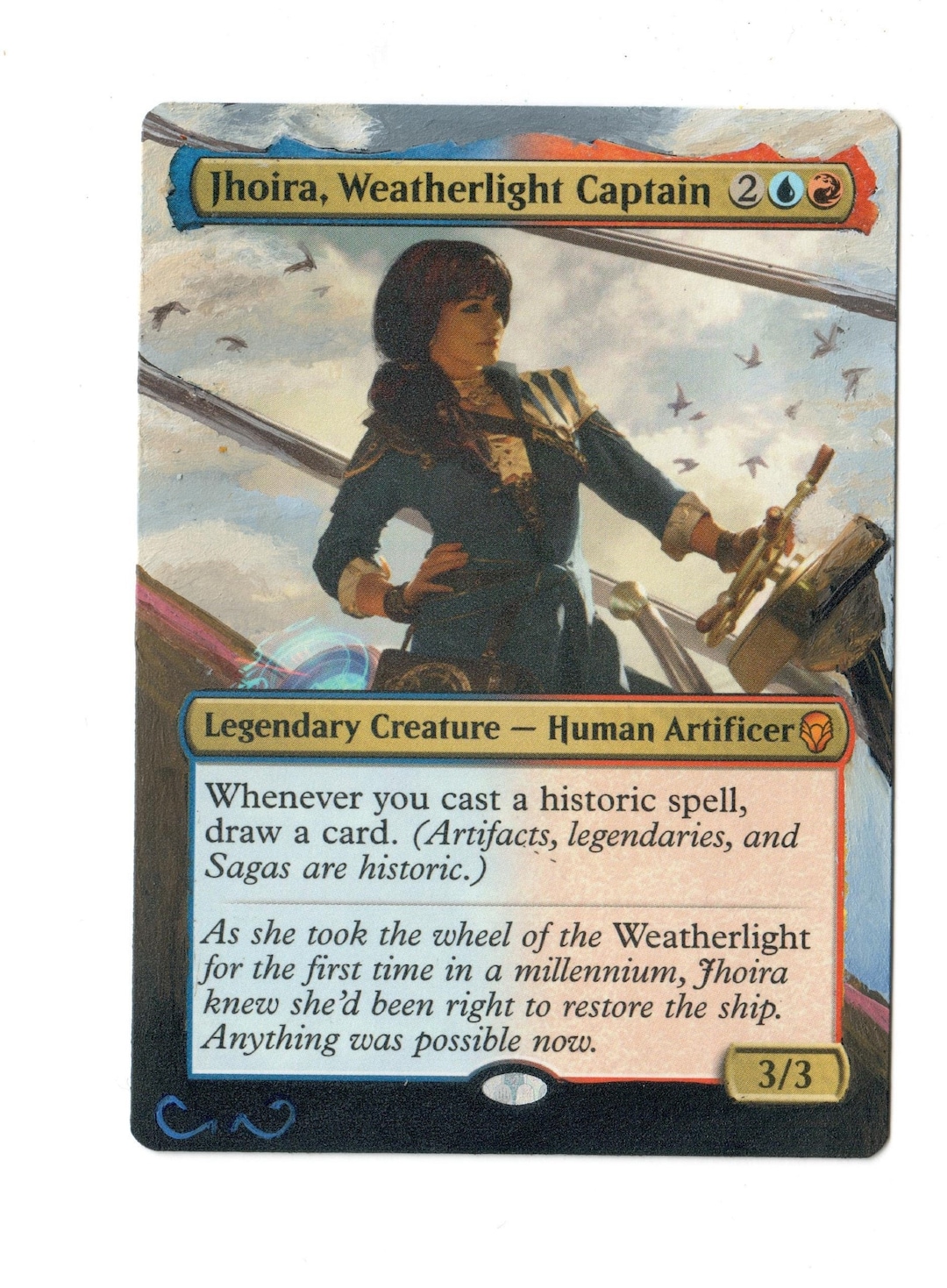 Jhoira Weatherlight Captain Altered Full Art MTG Magic Commander EDH ...
