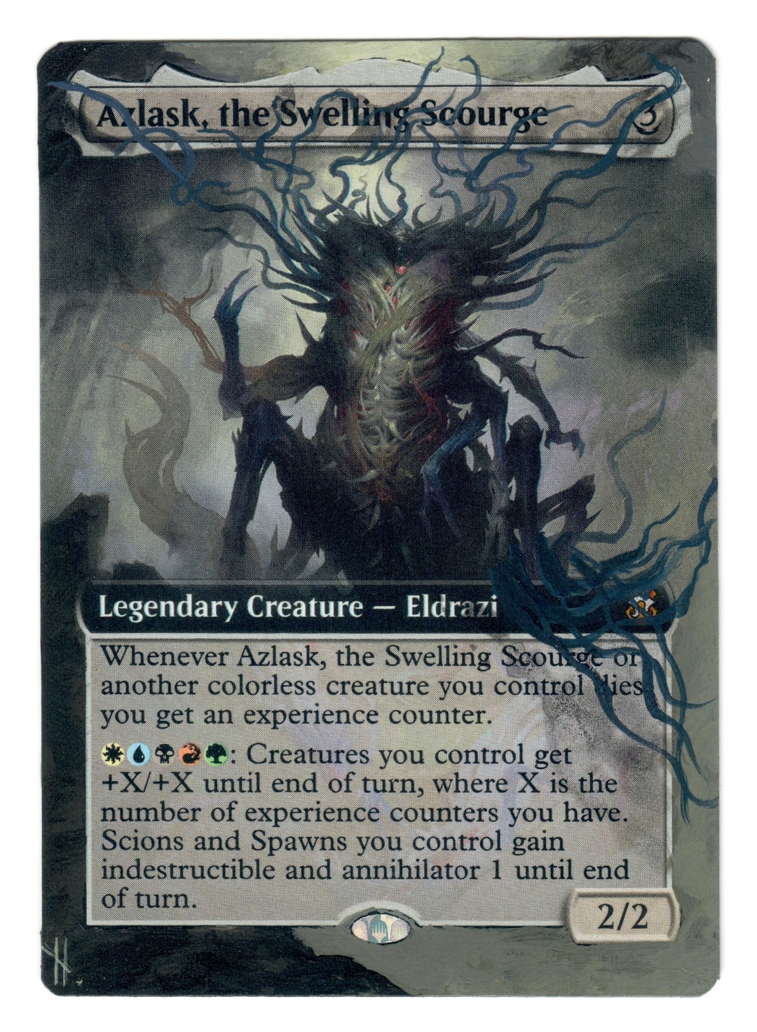 Azlask the Swelling Scourge Altered Art Eldrazi Scion Spawn Experience Counter - Etsy