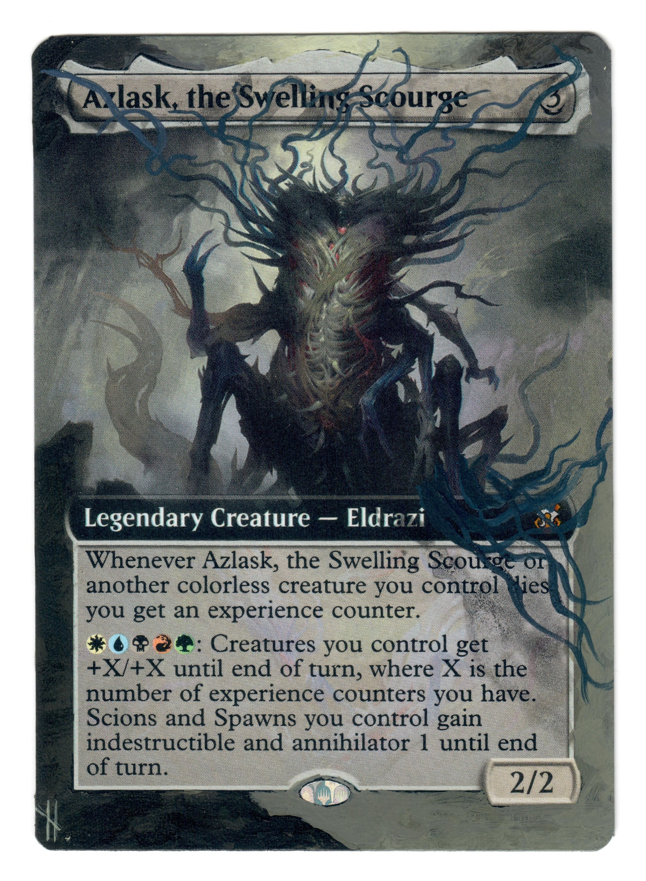 Azlask the Swelling Scourge Altered Art Eldrazi Scion Spawn Experience ...