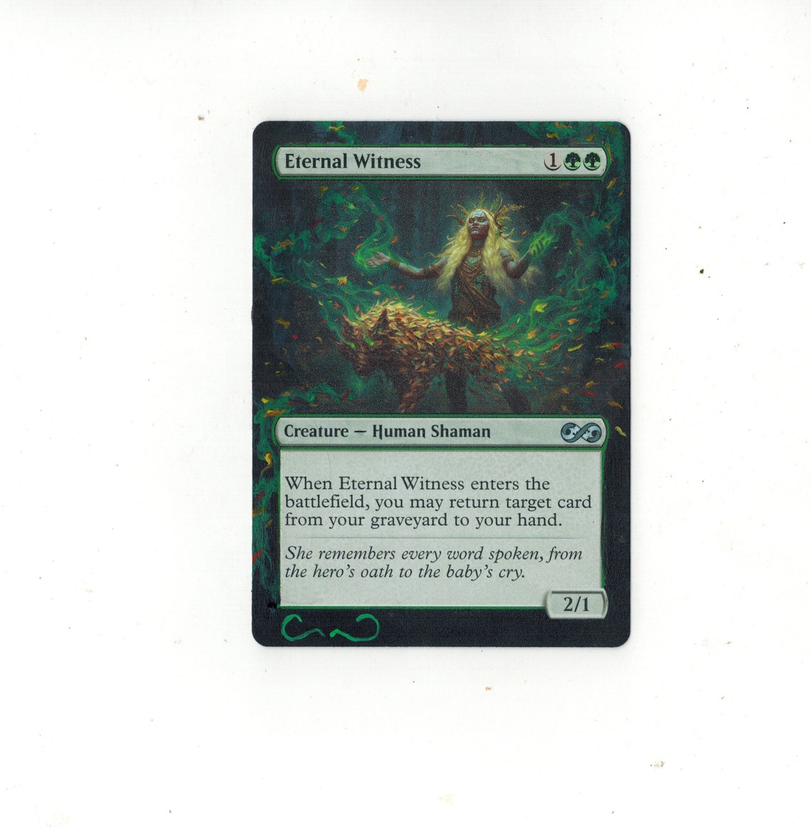 Eternal Witness Altered Full Art Painted MTG Magic Commander - Etsy