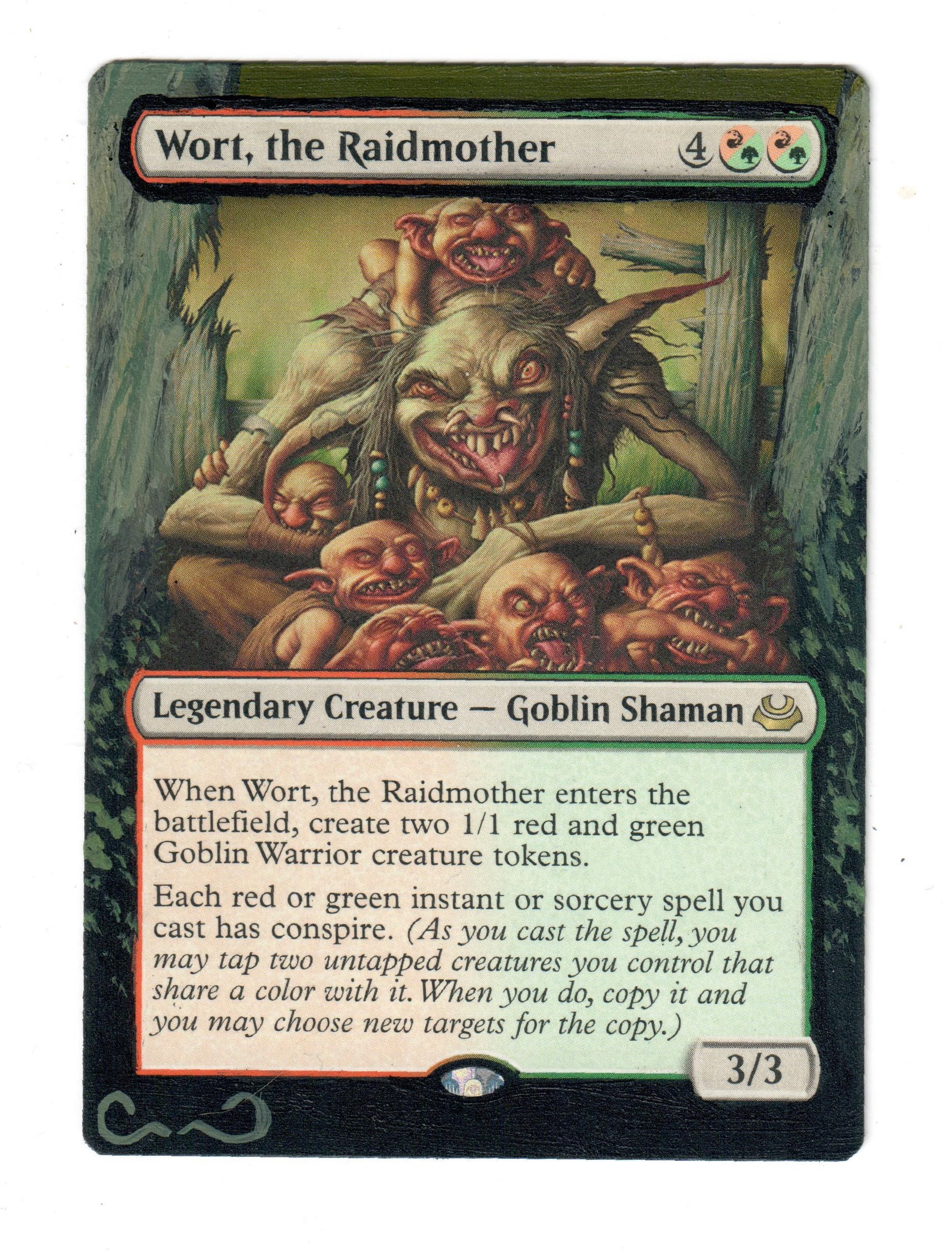 Wort the Raidmother Altered Full Art MTG Magic Commander | Etsy