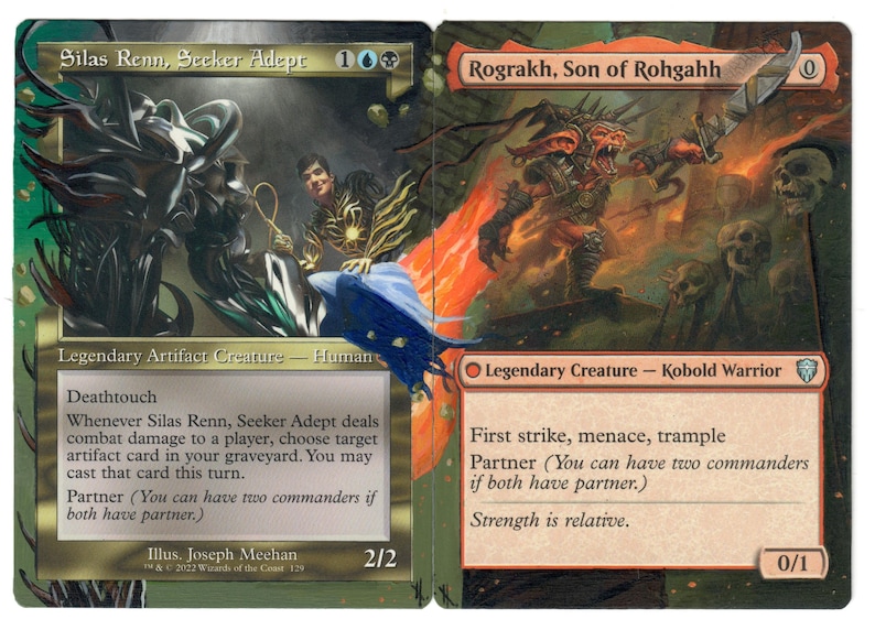 Rograkh & Silas Altered Art MTG CEDH Rogsi Competitive Grixis Partner ...