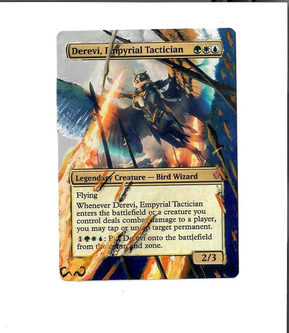 Derevi Empyrial Tactician Altered Full Art MTG Magic - Etsy