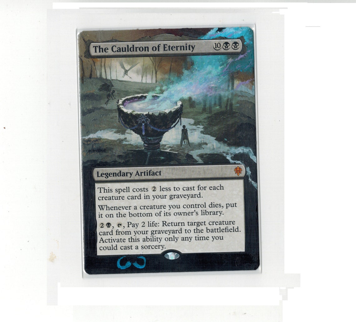 The Cauldron of Eternity Altered Full Art MTG Magic Commander EDH ...