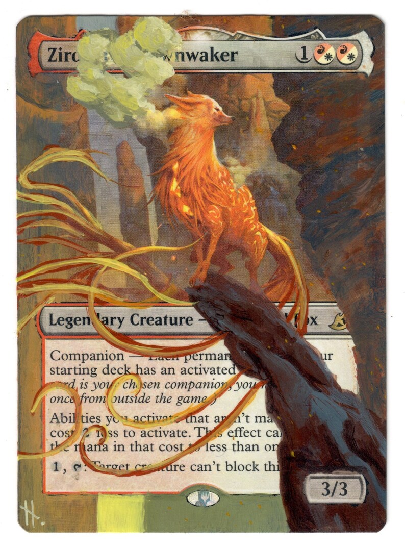 Zirda the Dawnwaker Extended Altered Art MTG Magic Boros Legendary ...