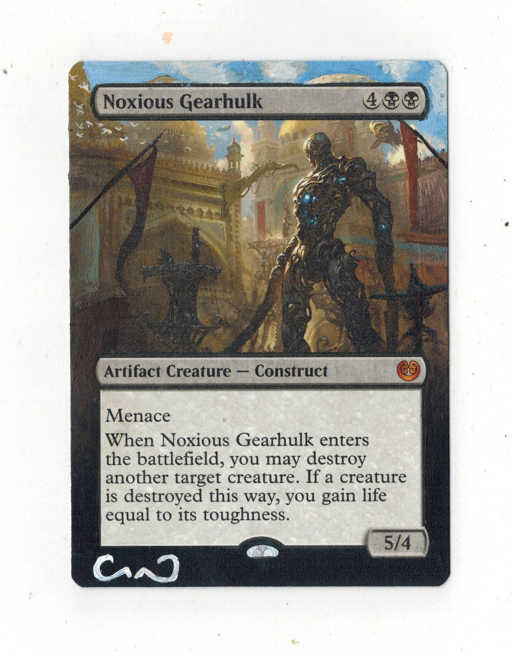 Noxious Gearhulk Altered Full Art MTG Magic Commander EDH - Etsy