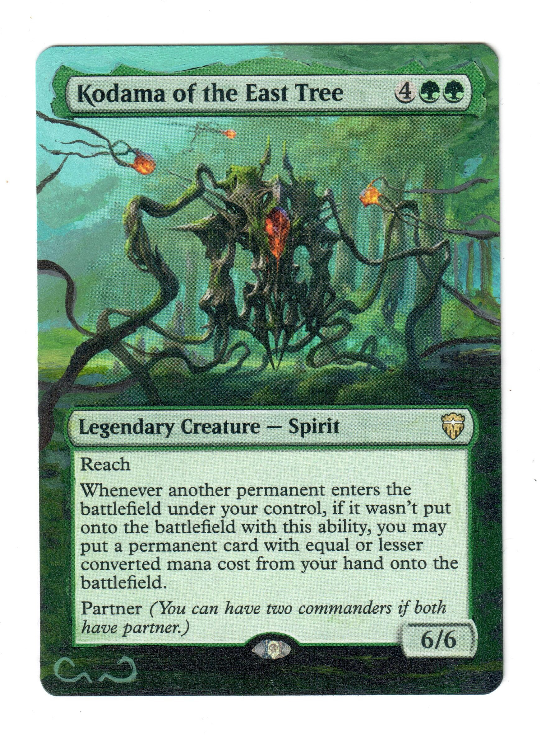 Kodama of the East Tree Altered Full Art MTG Magic Commander - Etsy