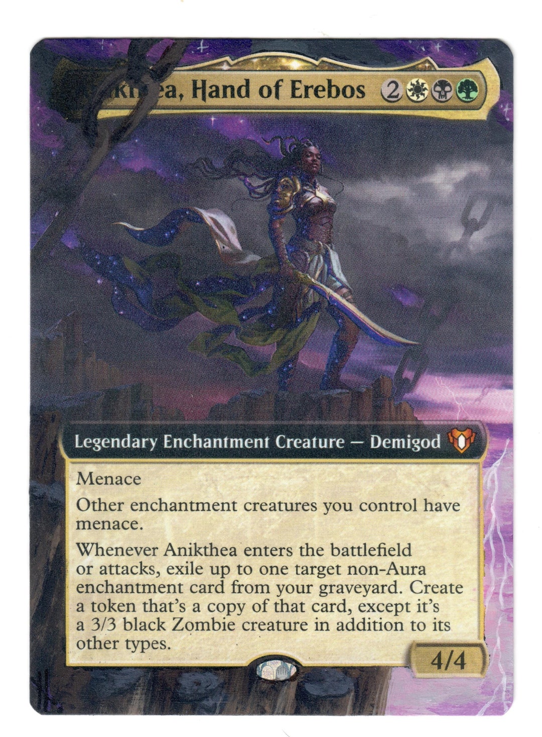 Anikthea Hand of Erebos Altered Full Art MTG Magic Precon Enchantment ...