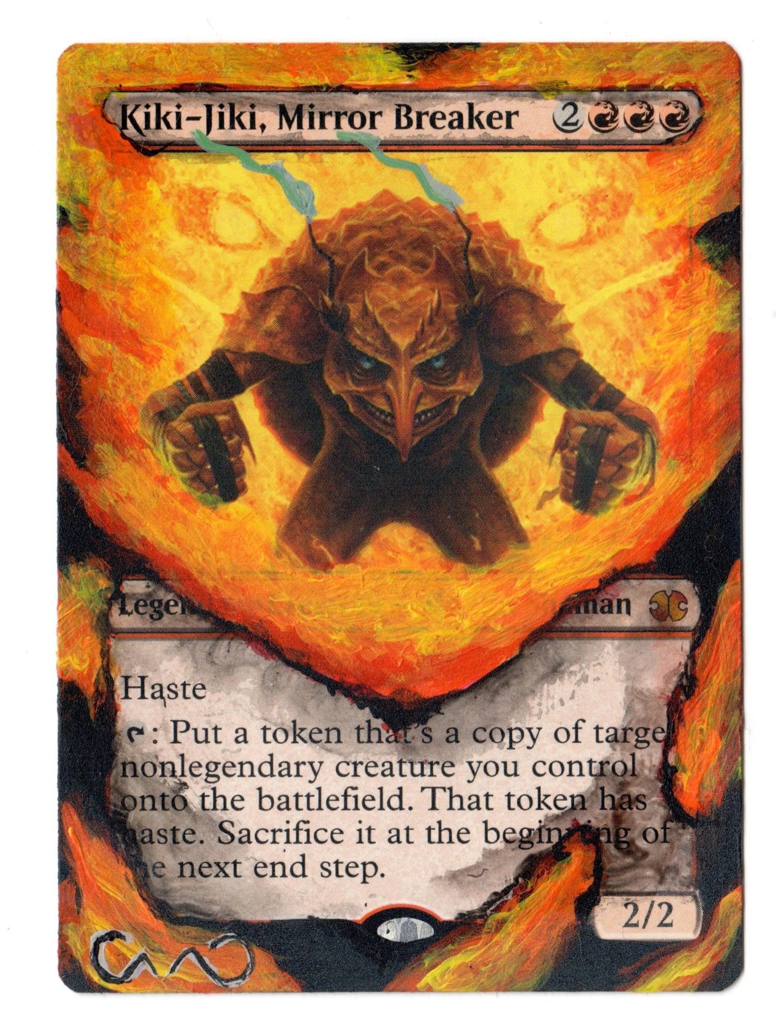 Kiki-Jiki Mirror Breaker Altered Full Art MTG Magic Commander | Etsy