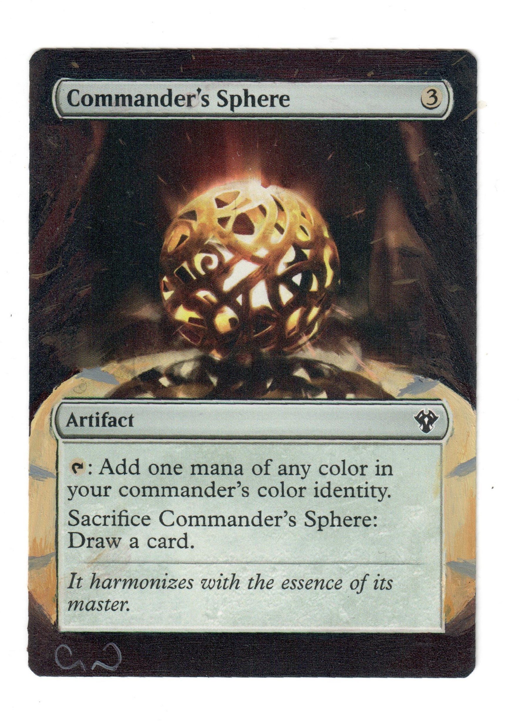Commanders Sphere Altered Full Art MTG Magic Commander - Etsy France