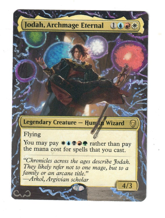 Jodah Archmage Eternal Altered Full Art MTG Magic Commander | Etsy