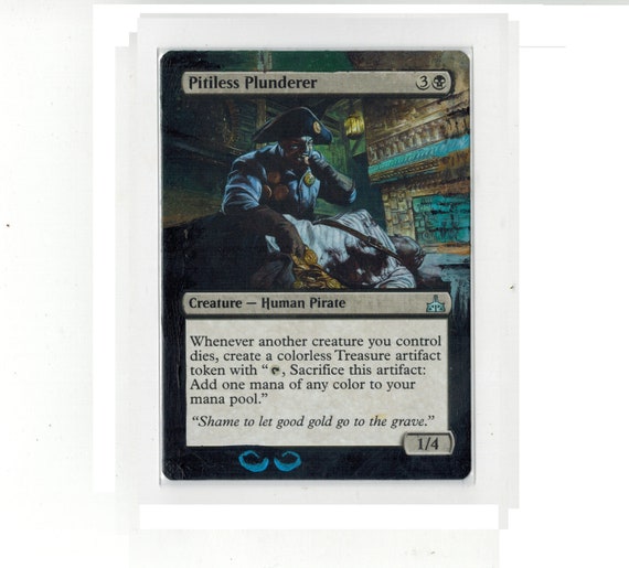Pitiless Plunderer Altered Full Art MTG Magic Commander EDH | Etsy