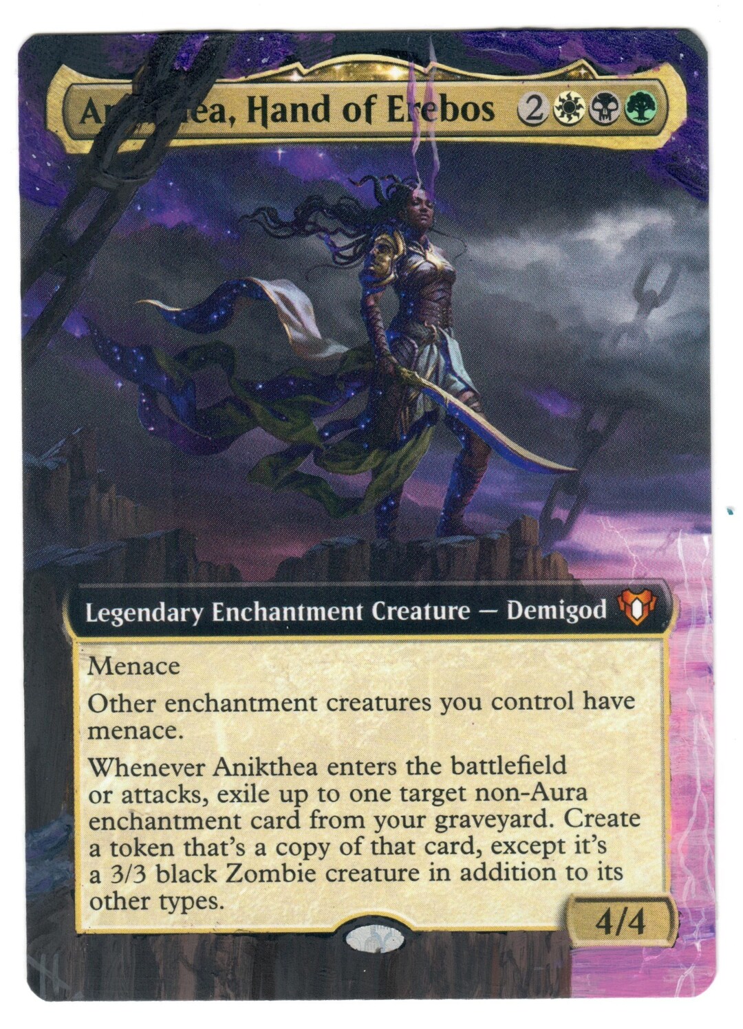 Anikthea Hand of Erebos Altered Full Art MTG Magic Precon Enchantment ...
