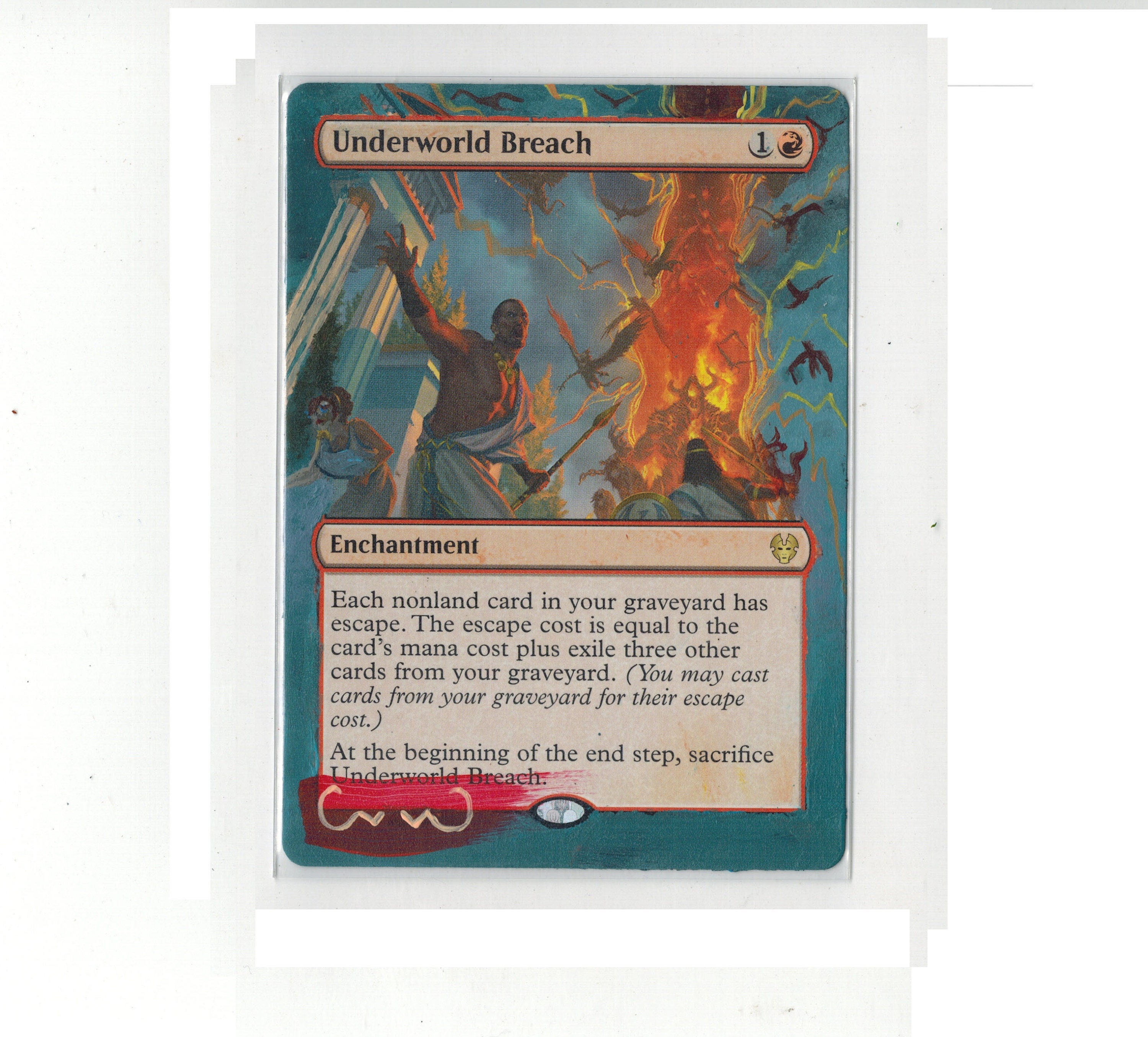 Underworld Breach Altered Full Art MTG Magic Commander EDH - Etsy