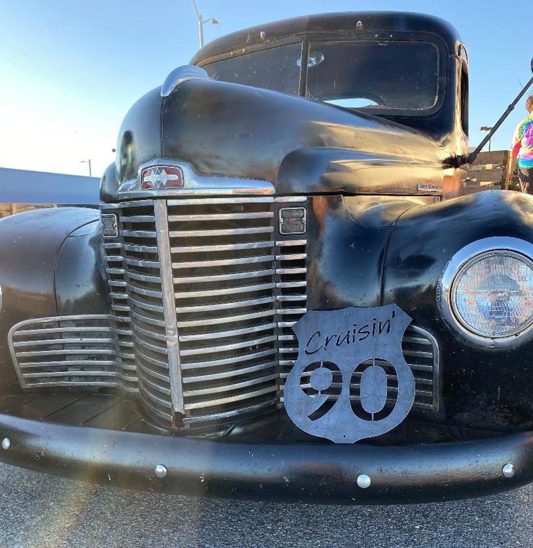 Sold Out See New Design-cruisin' 90 HWY SIGN - Etsy