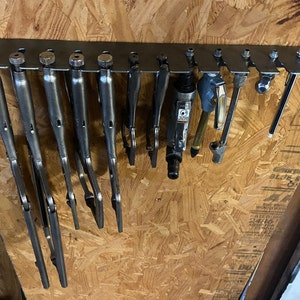 VISE Clamp/air Tool Rack - Etsy