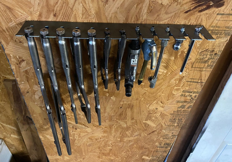 VISE Clamp/air Tool Rack - Etsy