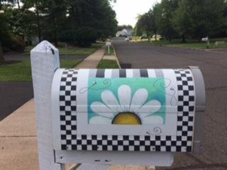 Mailbox Personalized Hand Painted Unique Unique Gifts | Etsy