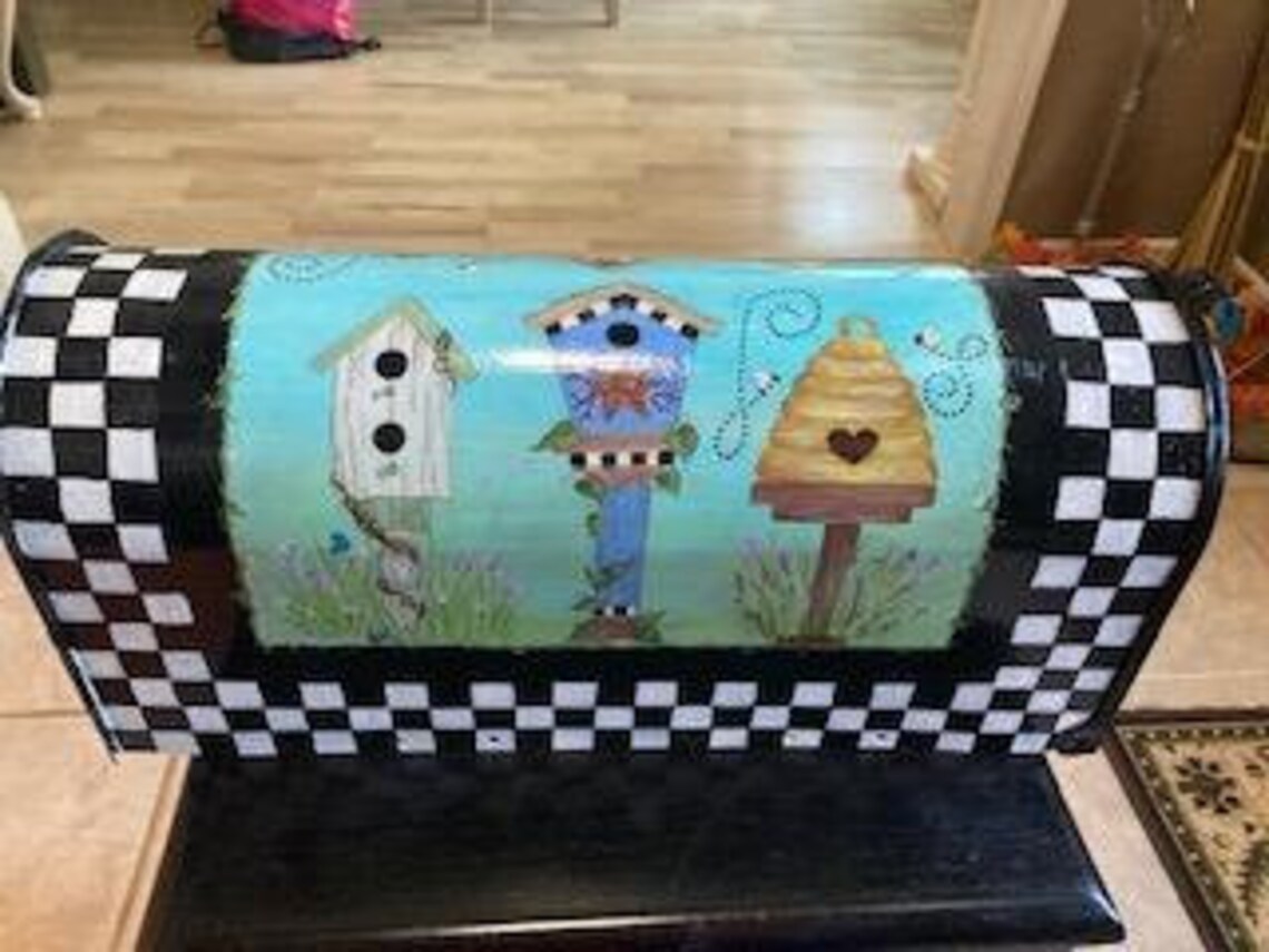 Mailbox Personalized Hand Painted Unique Unique Gifts - Etsy
