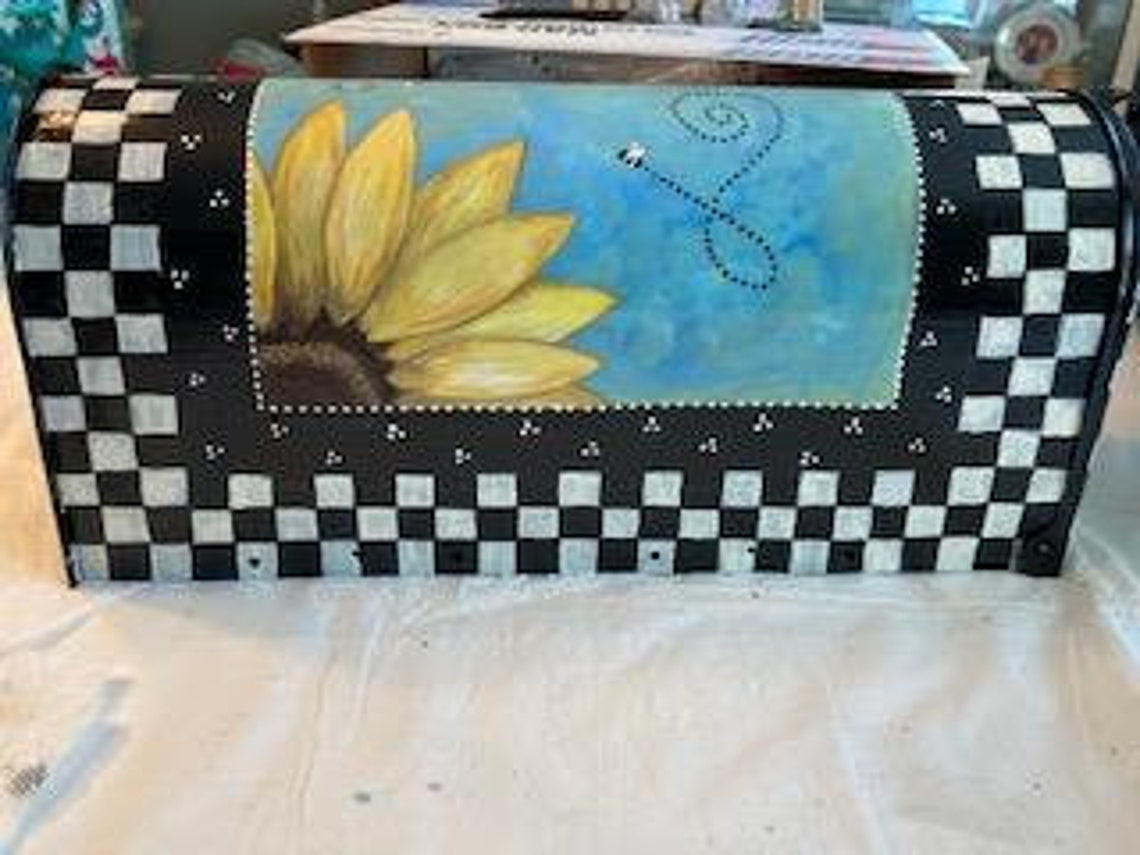 Mailbox Personalized Hand Painted Unique Unique Gifts - Etsy