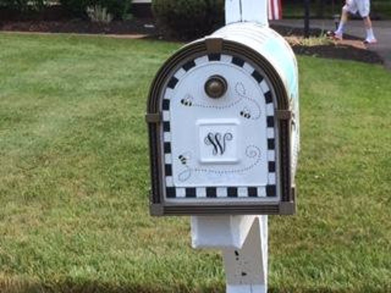 Mailbox Personalized Hand Painted Unique Unique Gifts | Etsy