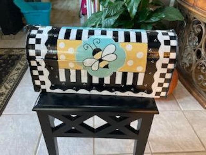 Mailbox, Personalized, Hand Painted, Unique, Unique Gifts, Home, New ...