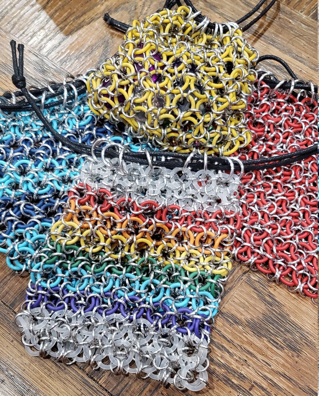 Chainmail Dice Bag | Customizable | Pride - Etsy
