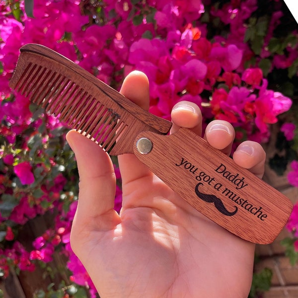 Wooden Comb - Etsy