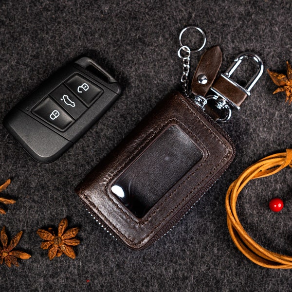 Leather Key Case - Etsy