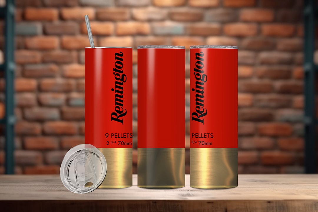 Glow in the Dark Gun Tumbler, Shotgun Shell, 2nd Amendment, AR-15, 20oz ...