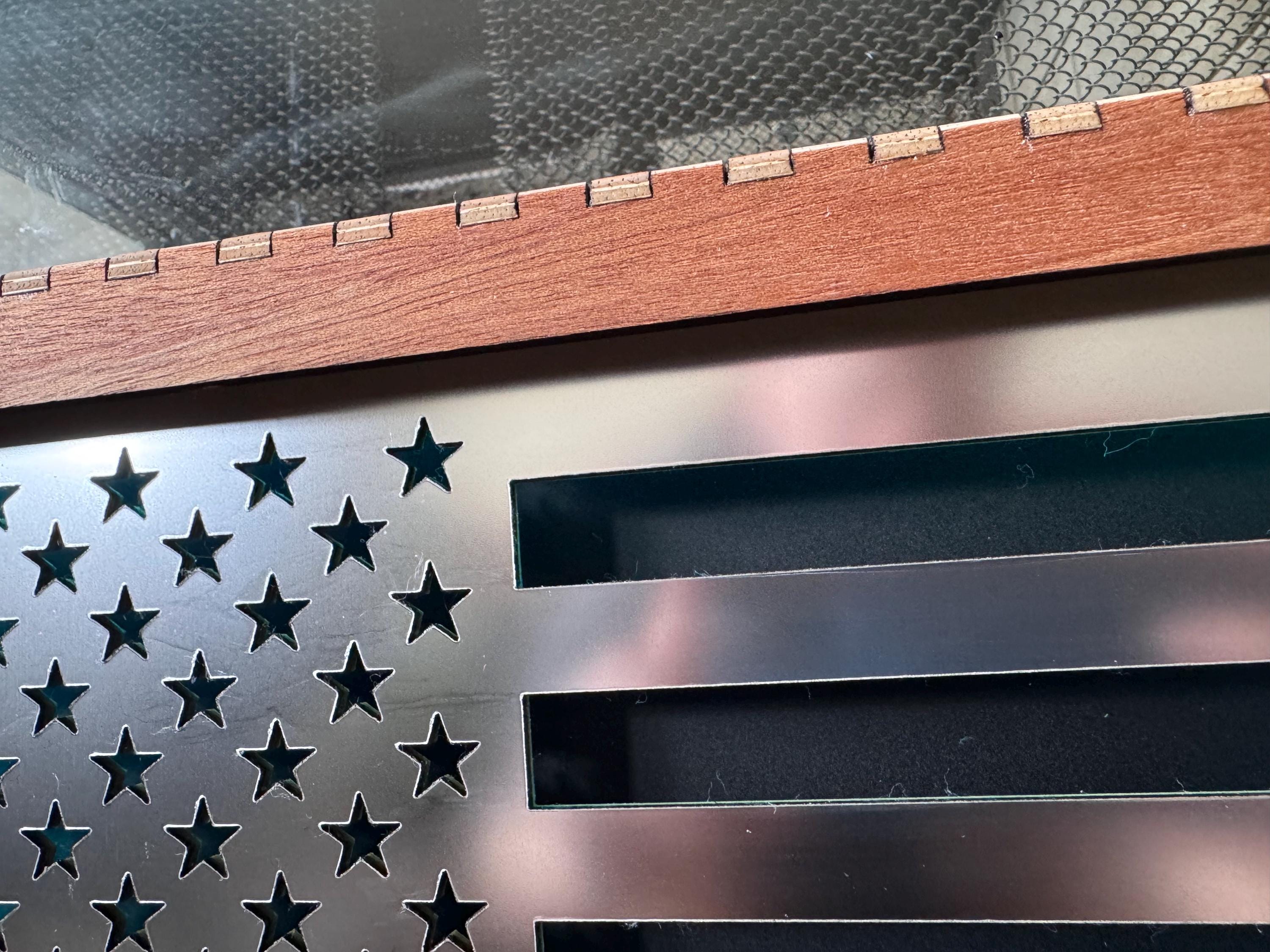 Changeable Lighted American Flag, Flag Light Box, American Flag Shadow ...