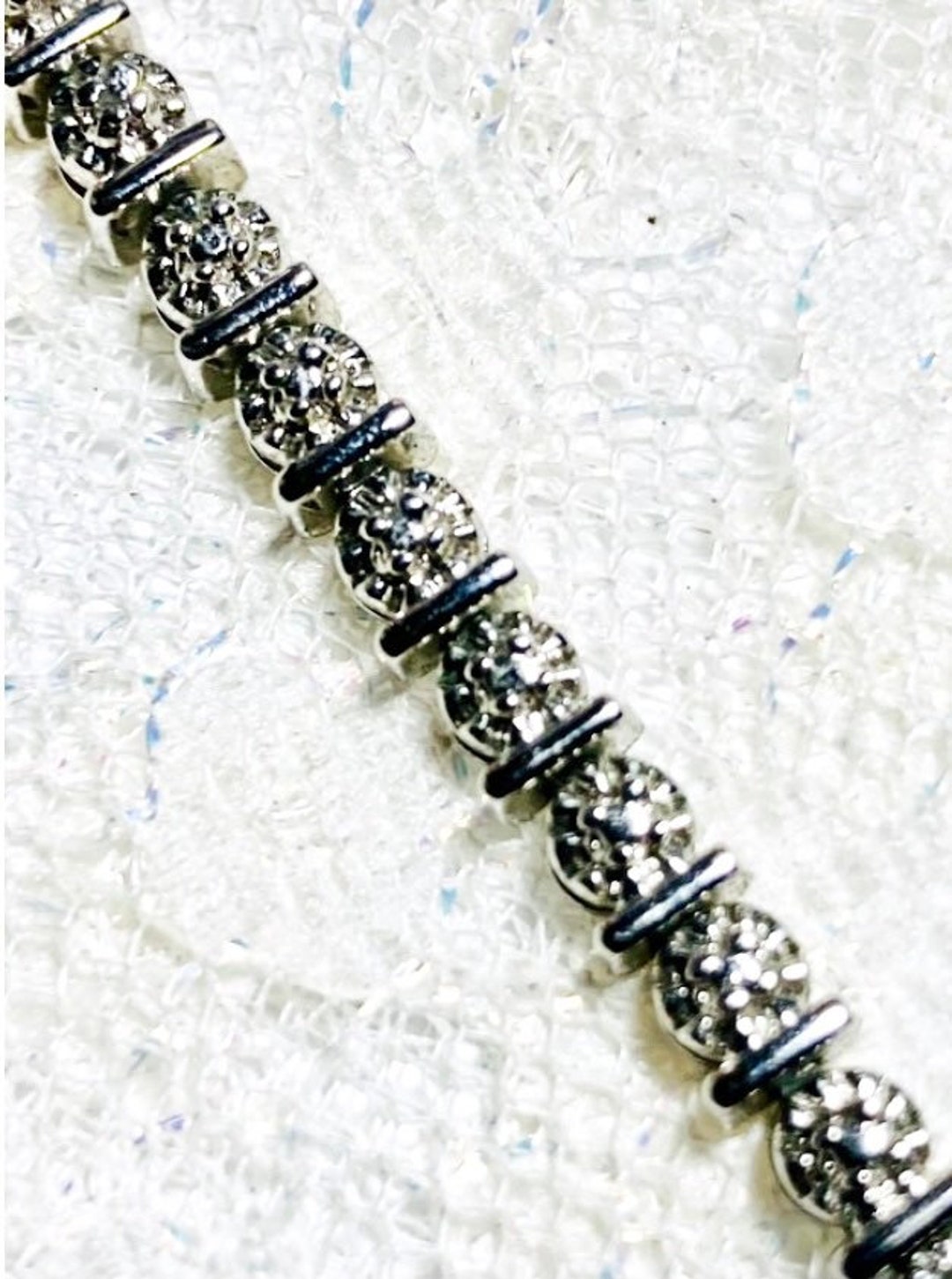Vintage Designer Sterling Silver Bracelet Bracelet Marked 925. 7 5/15 ...