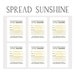 Spread Sunshine Compliment Card (mental Health Week) - Etsy