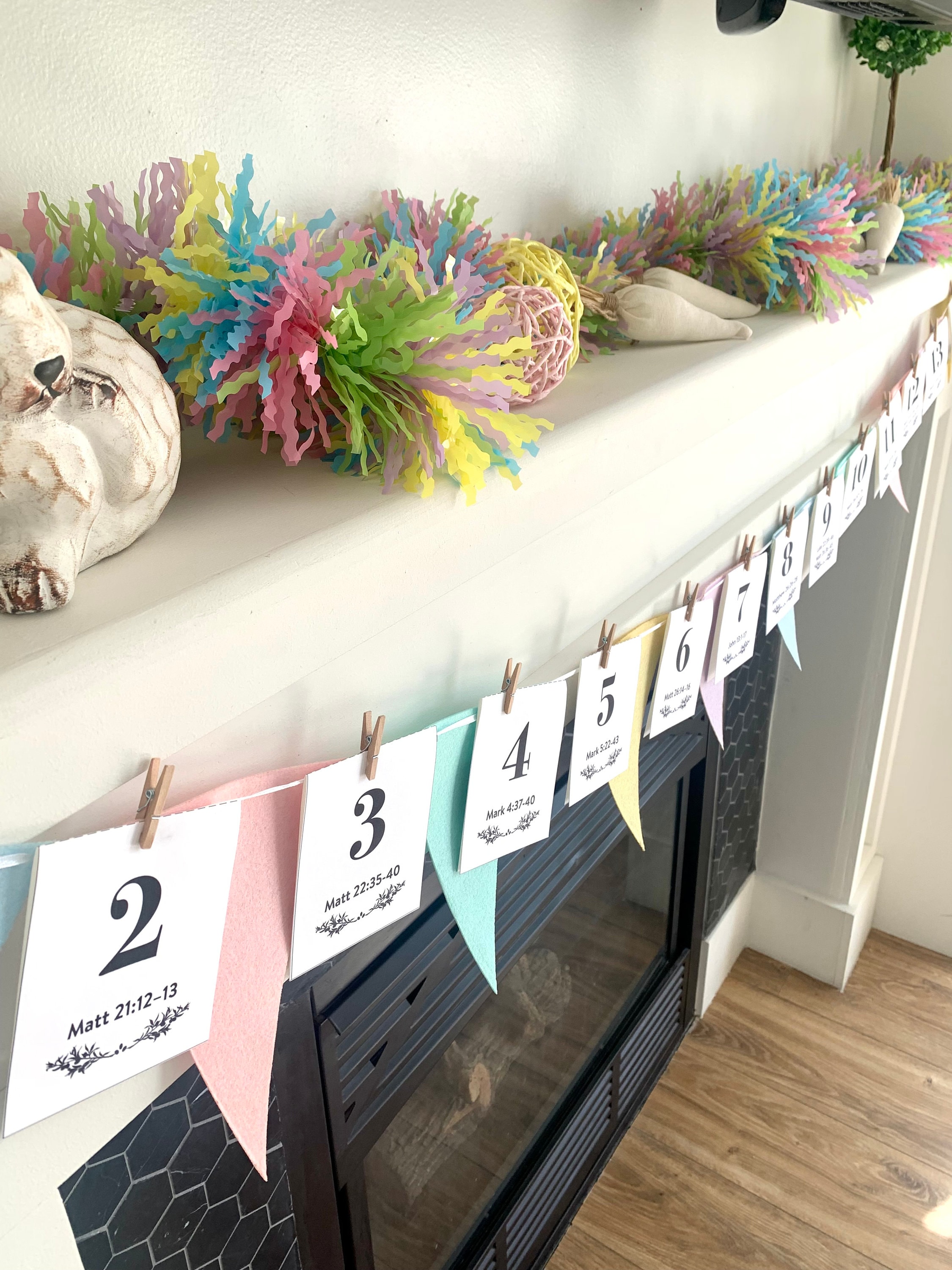 Easter Scripture Advent Calendar - Etsy