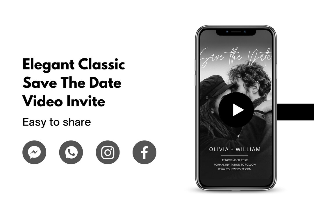 Wedding Video Invitation, Wedding Card, Wedding Animated Card, Custom ...