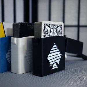 3D Printed Playing Card Case - Etsy