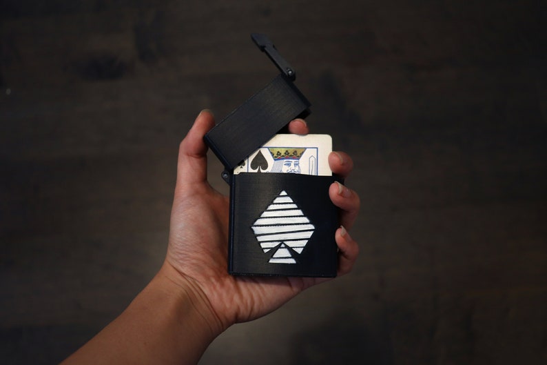 3D Printed Playing Card Case - Etsy