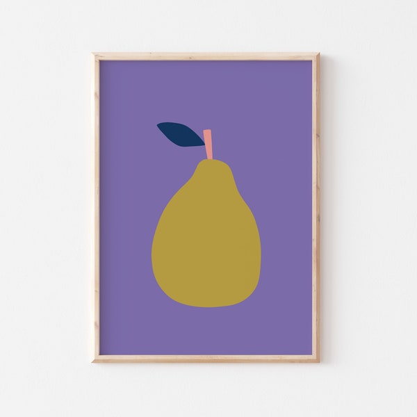 Pear Print - Etsy Australia