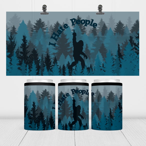Bigfoot Flipping People off Svg - Etsy