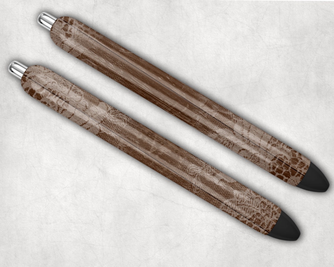 Wood Grain Lace Pen Wrap Design Printable Epoxy Pen - Etsy